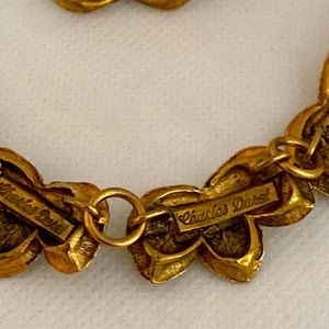 Charles Duret | Jewelry | Awesome Signed Charles Duret Floral Bracelet ...